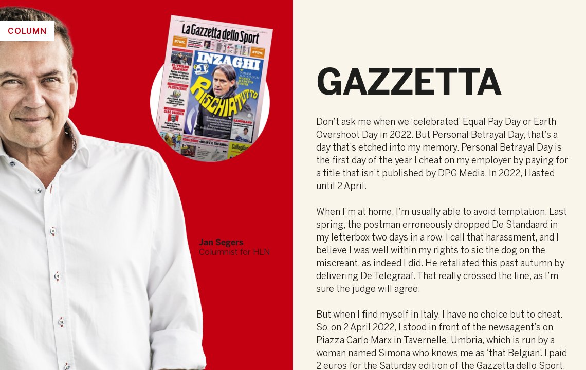 Annual Report 2022 - DPG Media Annual Report 2022