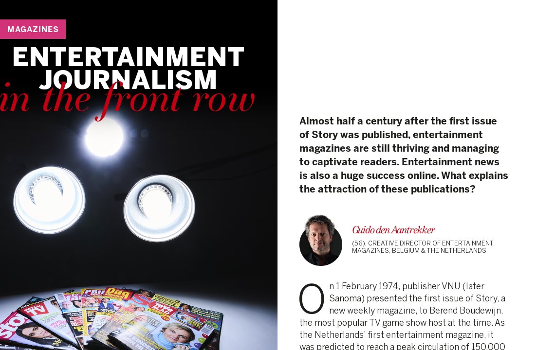 Entertainment journalism - DPG Media Annual Report 2022