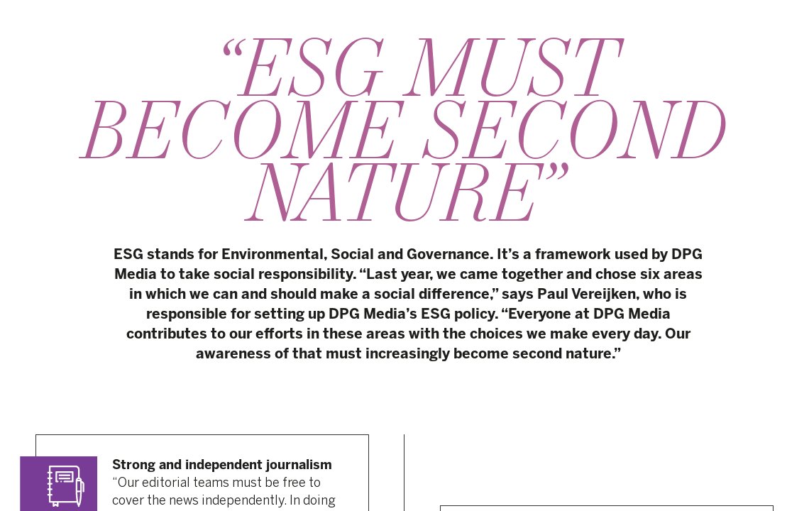 DPG Network - DPG Media Annual Report 2022