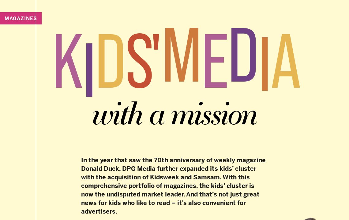 Annual Report 2022 - DPG Media Annual Report 2022 Annual Report 2022 - DPG Media Annual Report 2022
