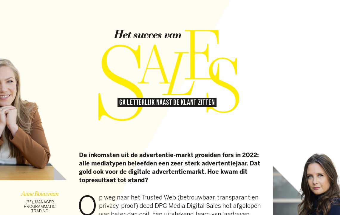 Ludwig Criel - DPG Media jaarverslag 2022