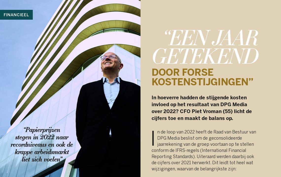 Ludwig Criel - DPG Media jaarverslag 2022