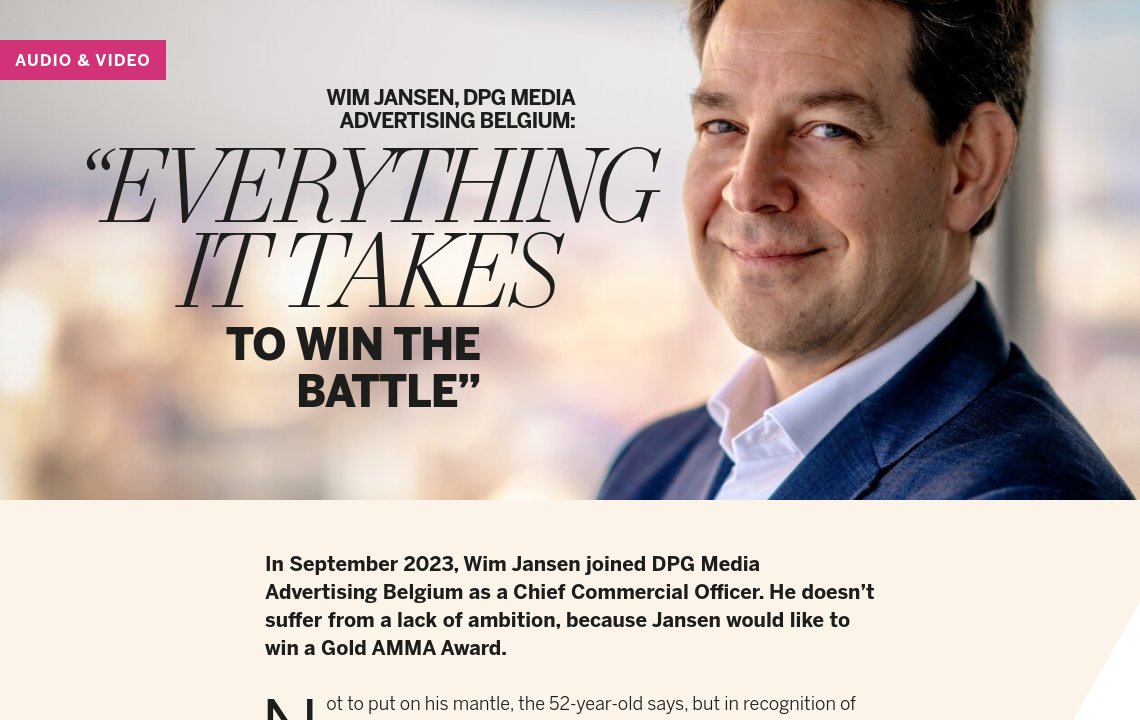Dany Verstraeten, VTM NIEUWS - DPG Media Annual Report 2023