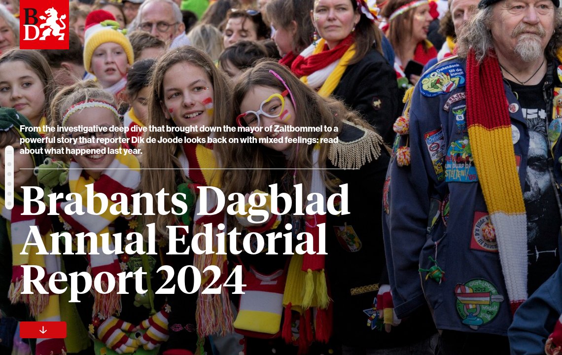 De Morgen - DPG Media Annual Editorial Report 2024