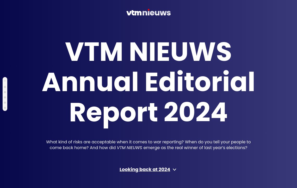 VTM NIEUWS - DPG Media Annual Editorial Report 2024